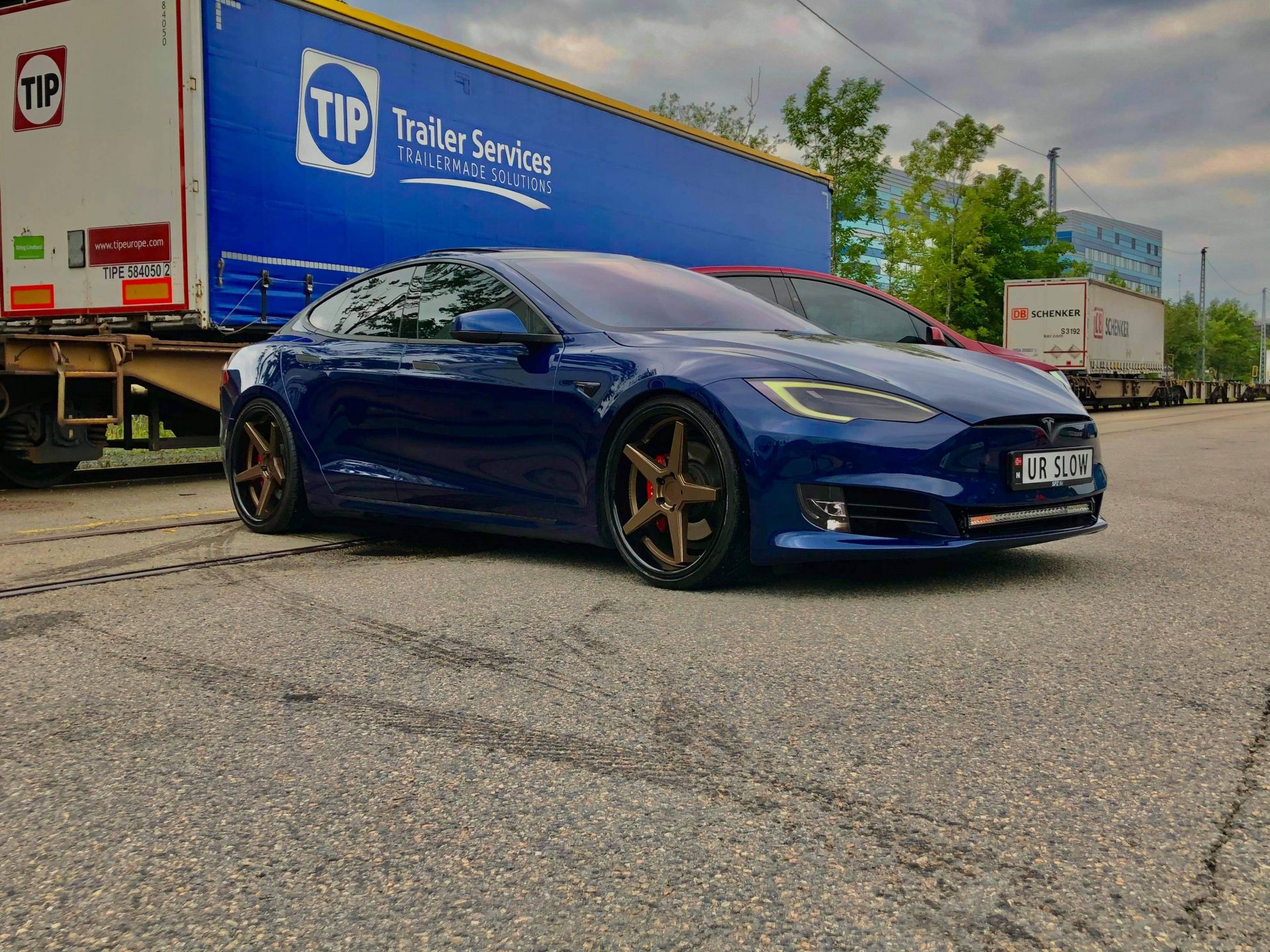 2017 Tesla Model S P100D Performance 4WD Kombikupé Batteri - Brooms ...