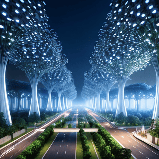 Futuristic Magical City | 36583 | BSMe2e