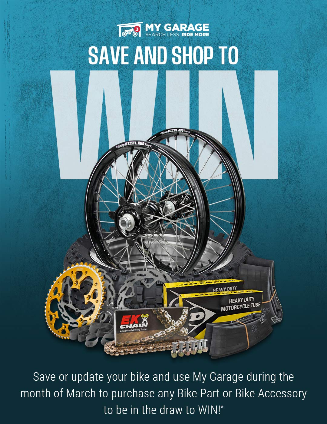 Save & Shop To WIN with MyGarage | MXstore Australia