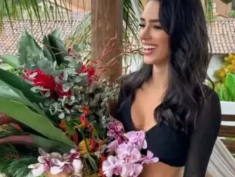 Bruna Biancardi ganha flores de Neymar de presente de aniversário - Portal Leo Dias