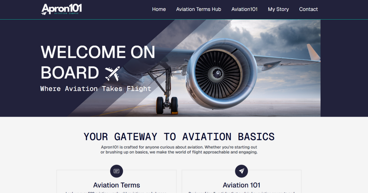 Aviation 101 - Apron101 Aviation Campus