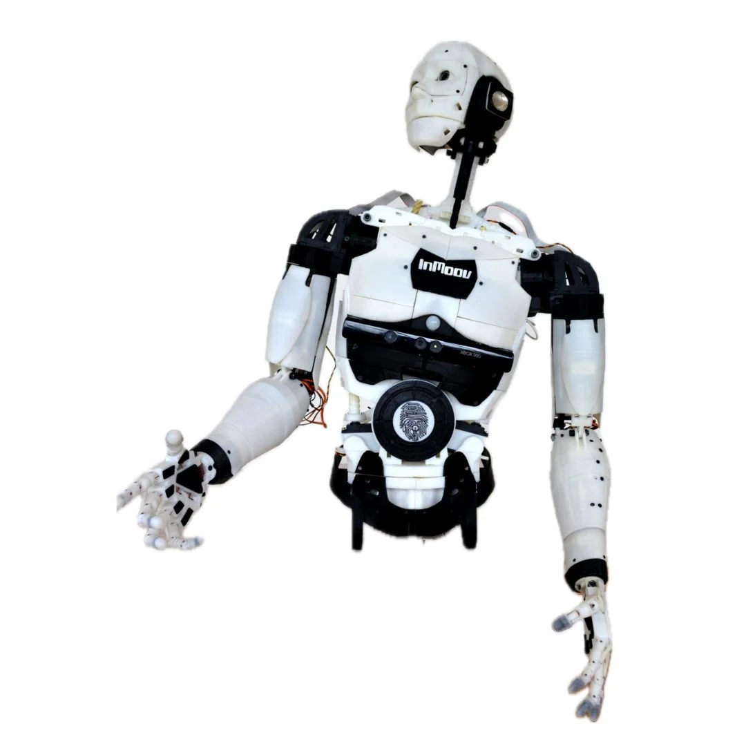 Leobotics - Humanoid robot construction 3D printing I...