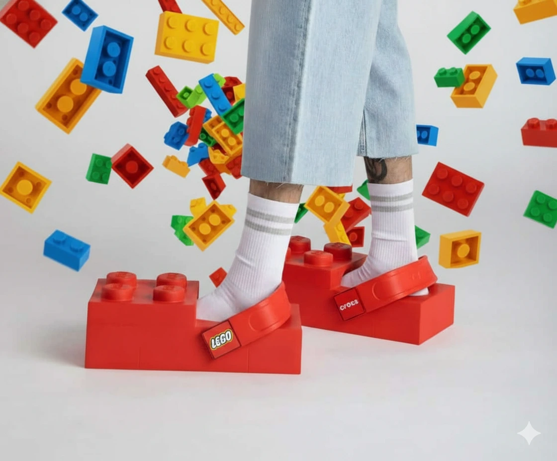 Crocs anuncia parceria global com Lego
