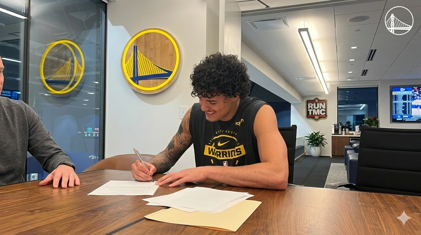 Gui Santos: quase ignorado no draft, renova com Warriors e se torna um ...