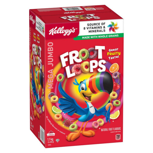 Kellogg’s Froot Loops ~1.1 kg - Costco, Сalgary Grocery Delivery | Buggy