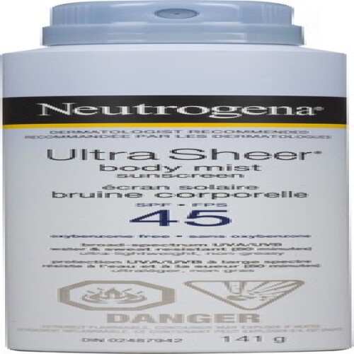 Ultra Sheer body mist sunscreen - Rexall Pharma Plus, Edmonton Grocery ...