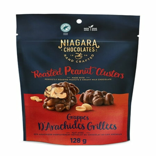 Niagara Chocolates Milk Chocolate Roasted Peanut Clusters ~128 g ...