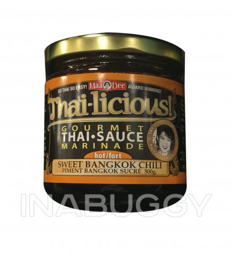 Thailicious Gourmet Thai Sauce Sweet Bangkok Chili Hot 300G - Concord ...