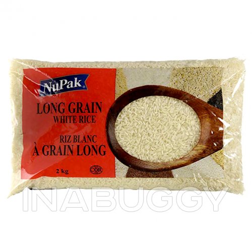 NuPak Rice Long Grain White 4KG - FreshCo, Toronto/GTA Grocery Delivery ...