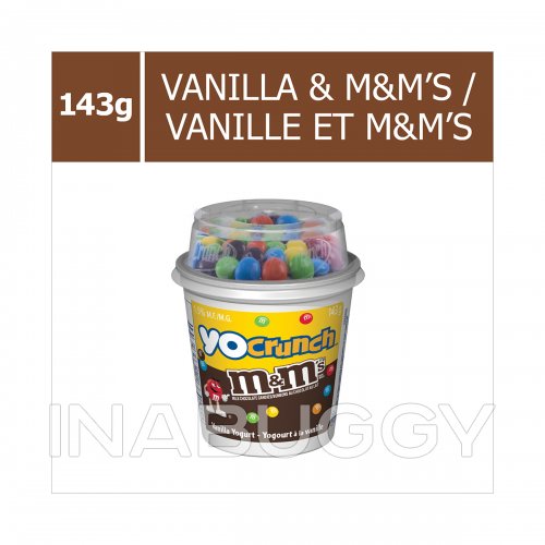 Danone YoCrunch Yogurt Vanilla With M&M's 143G - Safeway, Сalgary ...