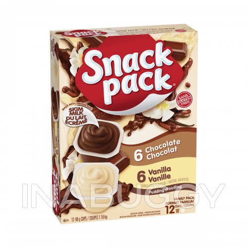 Snack Pack® Chocolate & Vanilla Pudding (12PK) 99G - FreshCo, Toronto ...