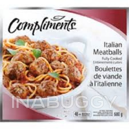 Compliments Italian Meatballs 680G - FreshCo, Toronto/GTA Grocery ...