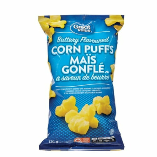Great Value Buttery Flavoured Corn Puffs 1Ea - Walmart, Сalgary Grocery ...