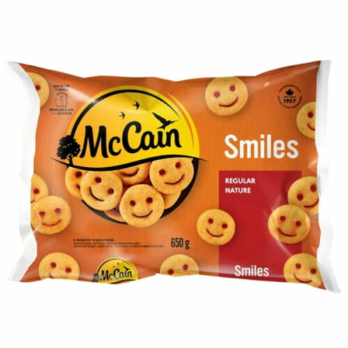 Mccain Smiles Shapes Crispy Mashed Potato ~650 g - Walmart, Сalgary ...