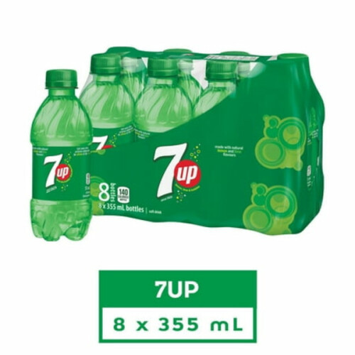7UP Lemon-Lime Soft Drink, 8 x 355 ml - Walmart, Toronto/GTA Grocery ...