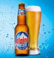 Alpine Lager, 24 × Bottle 341 ml - The Beer Store, Toronto/GTA Grocery ...