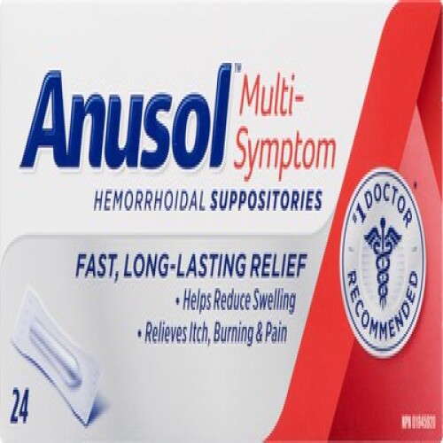 Multi-symptom hemorrhoidal suppositories - Rexall Pharma Plus, Edmonton ...