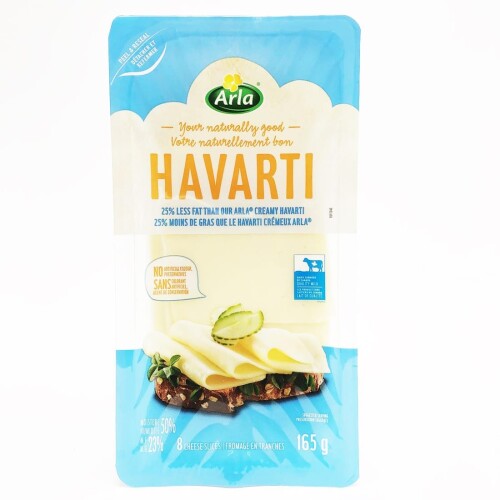 Arla Light Havarti Slices Cheese 165gm 1 Ea - Summerhill Market ...