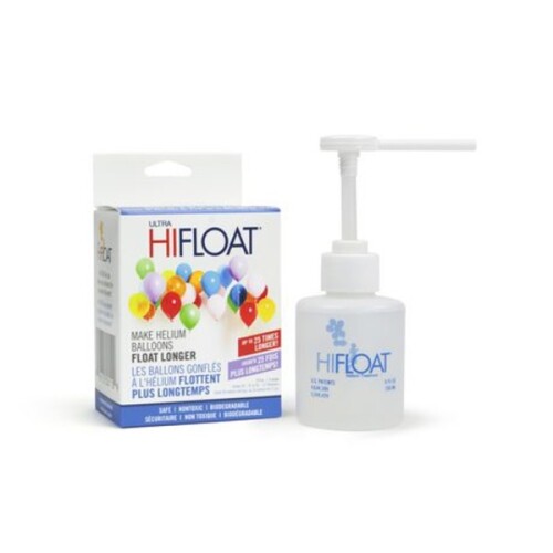 Hi-Float Party-eh! Balloon Gel Treatment Kit For 30 Helium Balloons ...