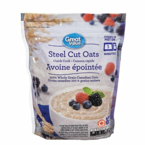 Great Value Quick Cook Steel Cut Oats ~1 kg - Walmart, Vancouver ...