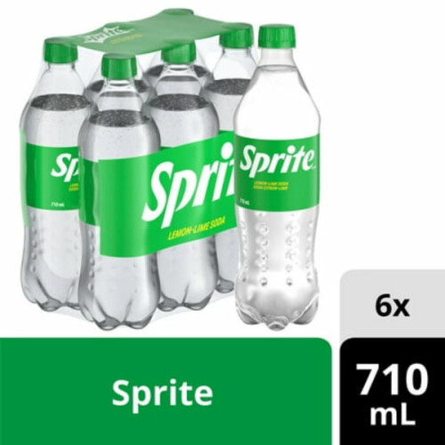 Sprite Soft Drink, 6 x 710 ml - Walmart, Vancouver Grocery Delivery | Buggy
