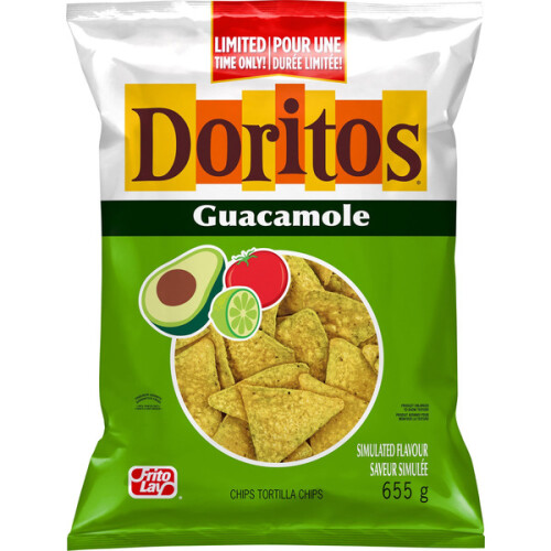 Doritos Guacamole Flavoured Corn Chips ~655 g - Costco, Vancouver ...