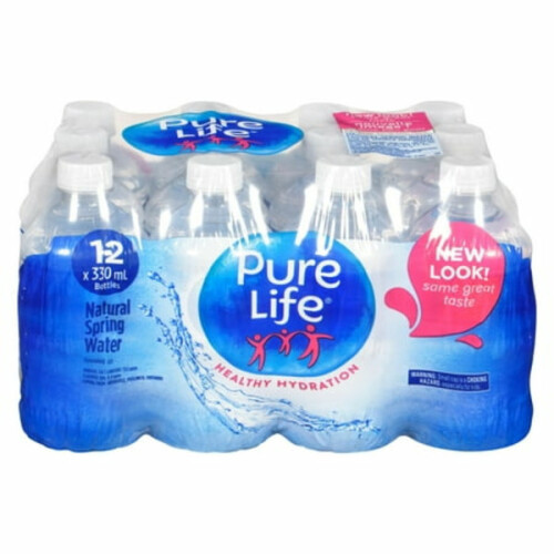 Nestle Natural Spring Water, 12 x 330 ml - Walmart, Сalgary Grocery ...