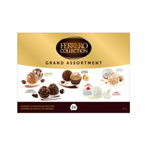 Ferrero collection Grand Assortment Chocolate Box ~248 g - Walmart ...