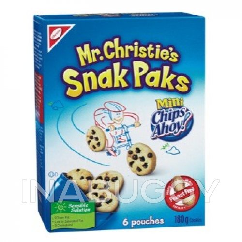 Christie Cookies Mini Chips Ahoy Snack Paks 180G - FreshCo, Toronto/GTA ...