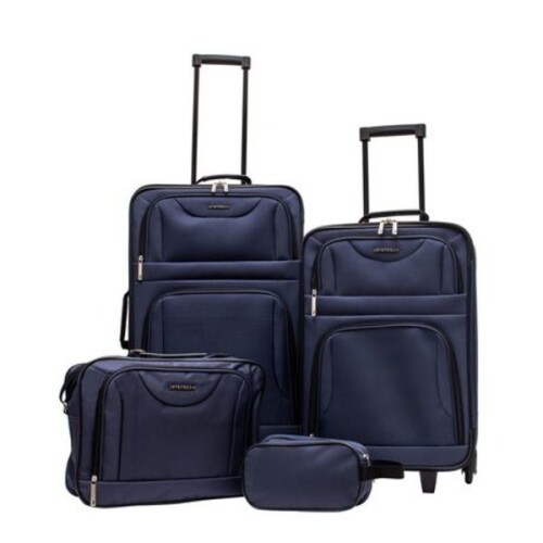 Disney JetStream 4-Piece Luggage Set Navy - Walmart, Сalgary Grocery ...