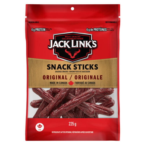 Jack Link's Original Snackstick, Meat Snacks ~225 g - Walmart, Toronto ...