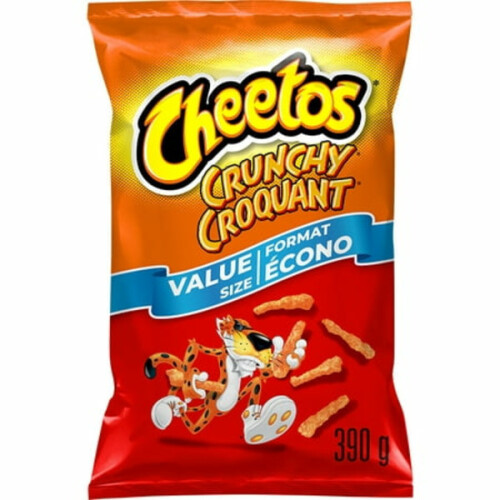 Cheetos Value Size Crunchy Cheese Flavored Snacks 1Ea - Walmart ...