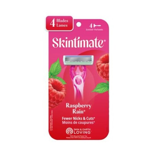 Skintimate Skin Therapy Raspberry Rain Shave Gel With Dispenser 4 Count ...