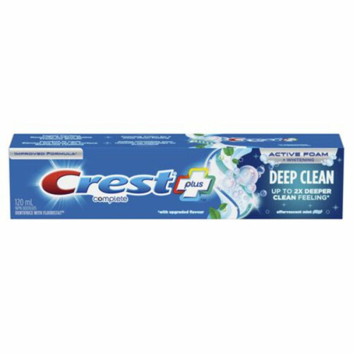 Crest Complete Whitening Plus Deep Clean Toothpaste 120 ml - Walmart ...