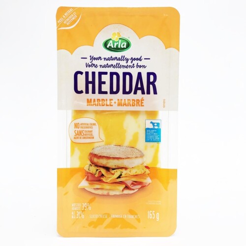 Tre Stelle Arla Sliced Marble Cheddar Cheese 165 gm 1 Ea - Summerhill ...