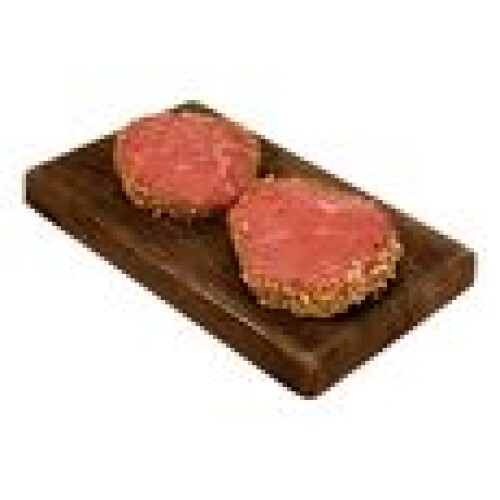 Angus Beef Peppered Eye of Round Steaks 2 per tray - Metro, Toronto/GTA ...