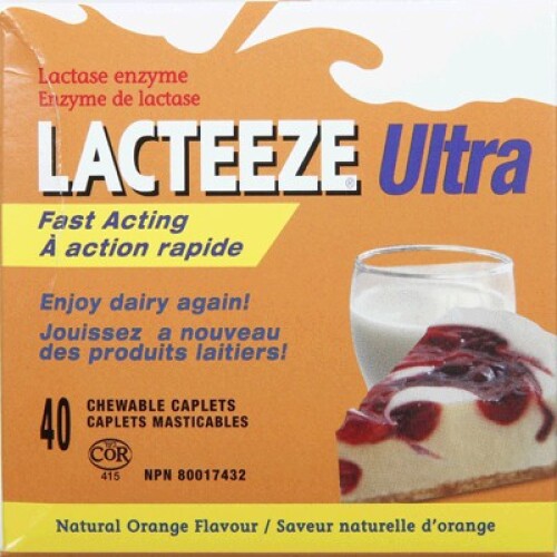 Ultra lactase enzyme chewable caplets - Rexall Pharma Plus, Edmonton ...