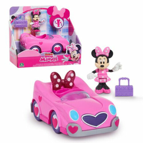 Giochi Preziosi Disney Junior Minnie Mouse Vehicle & Figure Set Car ...