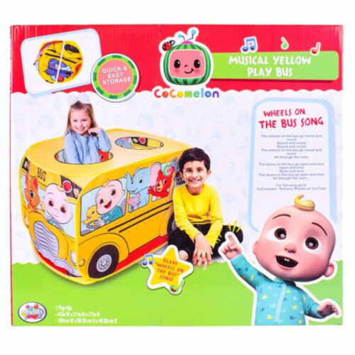Cocomelon Musical School Bus Toy - Yellow 1Ea - Walmart, Сalgary ...