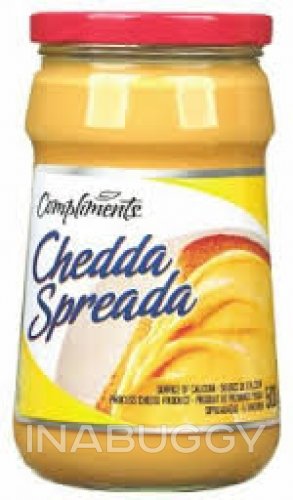 Compliments Chedda Spreada 500G - FreshCo, Toronto/GTA Grocery Delivery ...