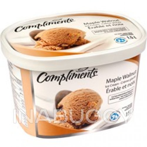 Compliments Ice Cream Maple Walnut 1.5L - Safeway, Сalgary Grocery ...