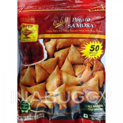 Deep Samosa Potato Cocktail Frozen 425G - FreshCo, Toronto/GTA Grocery ...