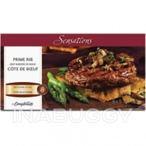 Sensations Prime Rib Beef Burgers 1.13KG - Safeway, Сalgary Grocery ...