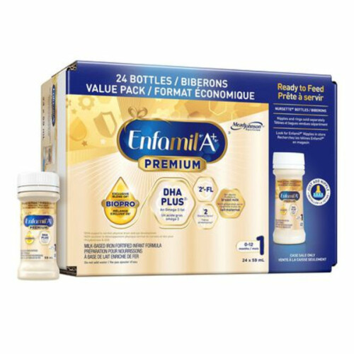 Enfamil A+ Premium Baby Formula Ready to Feed Bottles With 2''FL for ...