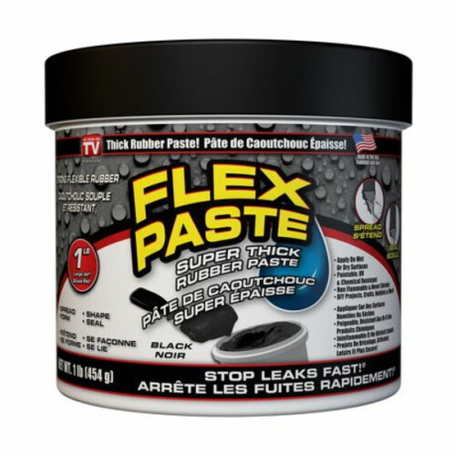 FLEX PASTE Black Super Thick Rubber Spreadable Paste ~1 lb - Walmart ...
