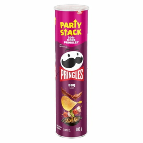 Pringles Mega Stack Barbecue Potato Crisps ~202 g - Walmart, Сalgary ...