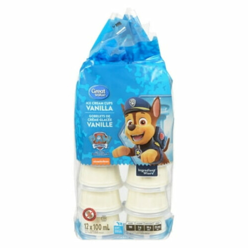 Great Value Vanilla Ice Cream Cups 12 Count - Walmart, Сalgary ...