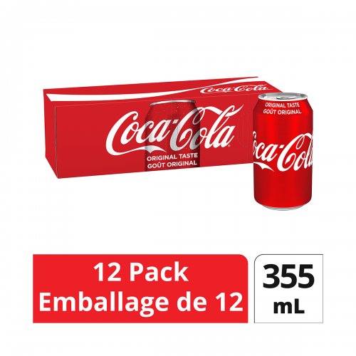 Coca-Cola® 355mL Cans 12 Pack - Longo's, Toronto/GTA Grocery Delivery ...