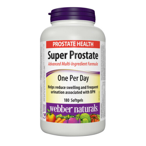 Webber Naturals Super Prostate Advanced Multi-Ingredient Formula ...