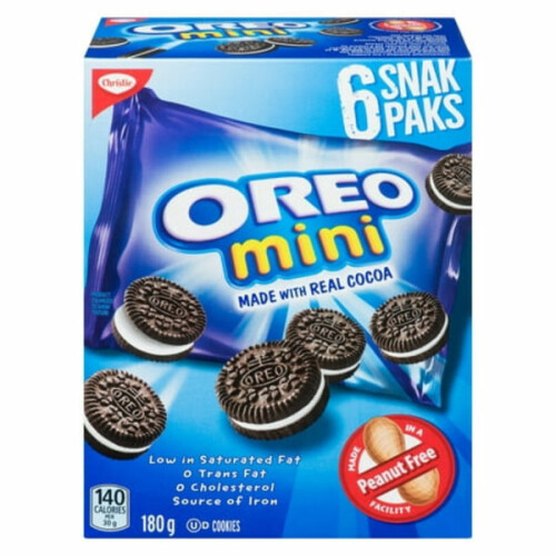 Christie's Mini OREO Snack Pack ~180 g - Walmart, Vancouver Grocery ...